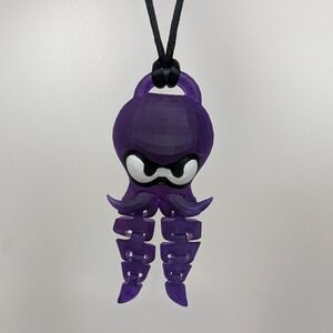 Jewelry | Splatoon Articulating Bendable Octoling Octopus Necklace ...